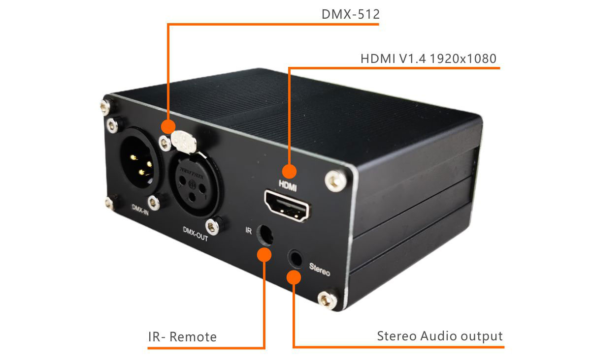 DMX HDMI Video Player V3 – SUPERCAN Light
